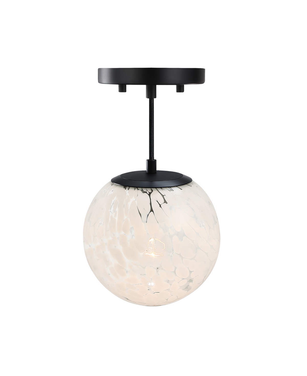 Click here for Designers Fountain Circo 7 Metal 1-Light Flush Mou... prices