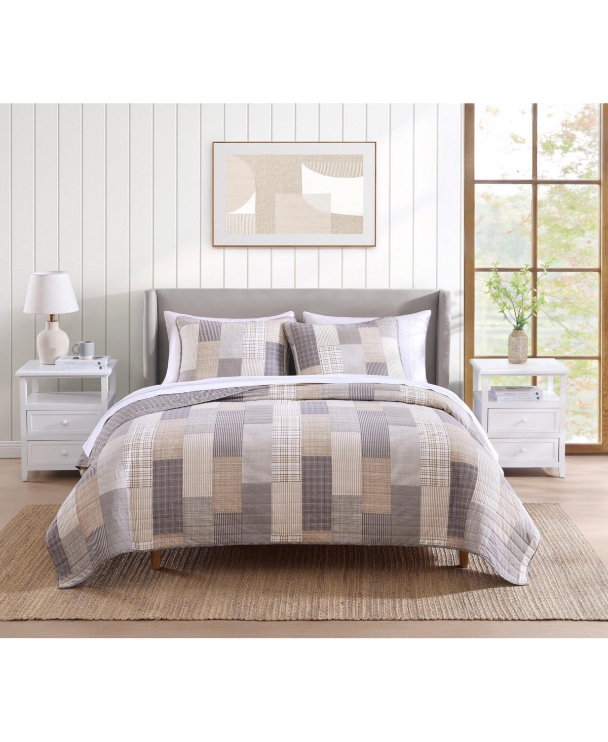 Click here for Design Studio Lakeshore Plaid 2-Piece All-Season R... prices