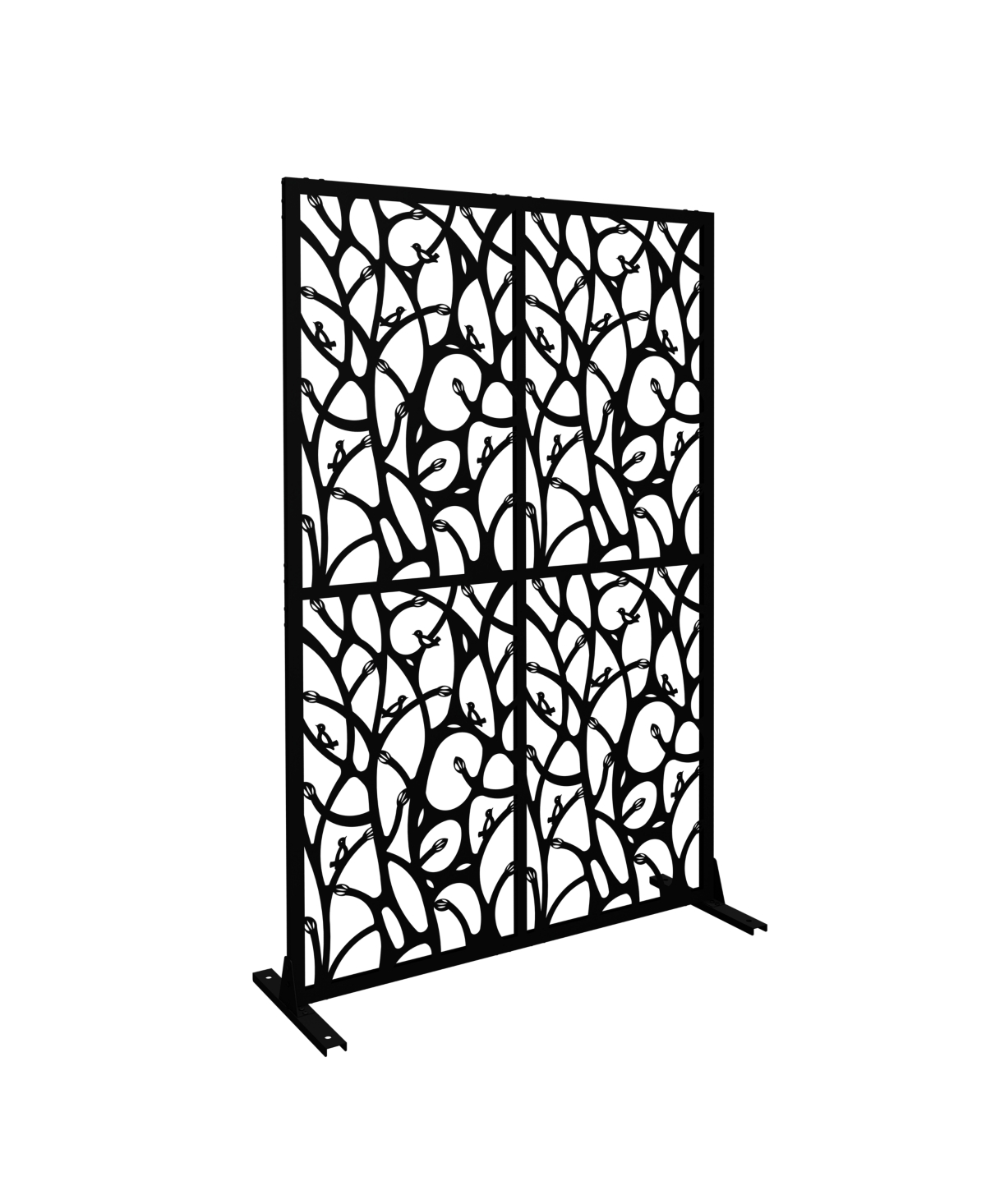Click here for sumyeg Metal Privacy Screen 3.8ft x 6ft Outdoor In... prices
