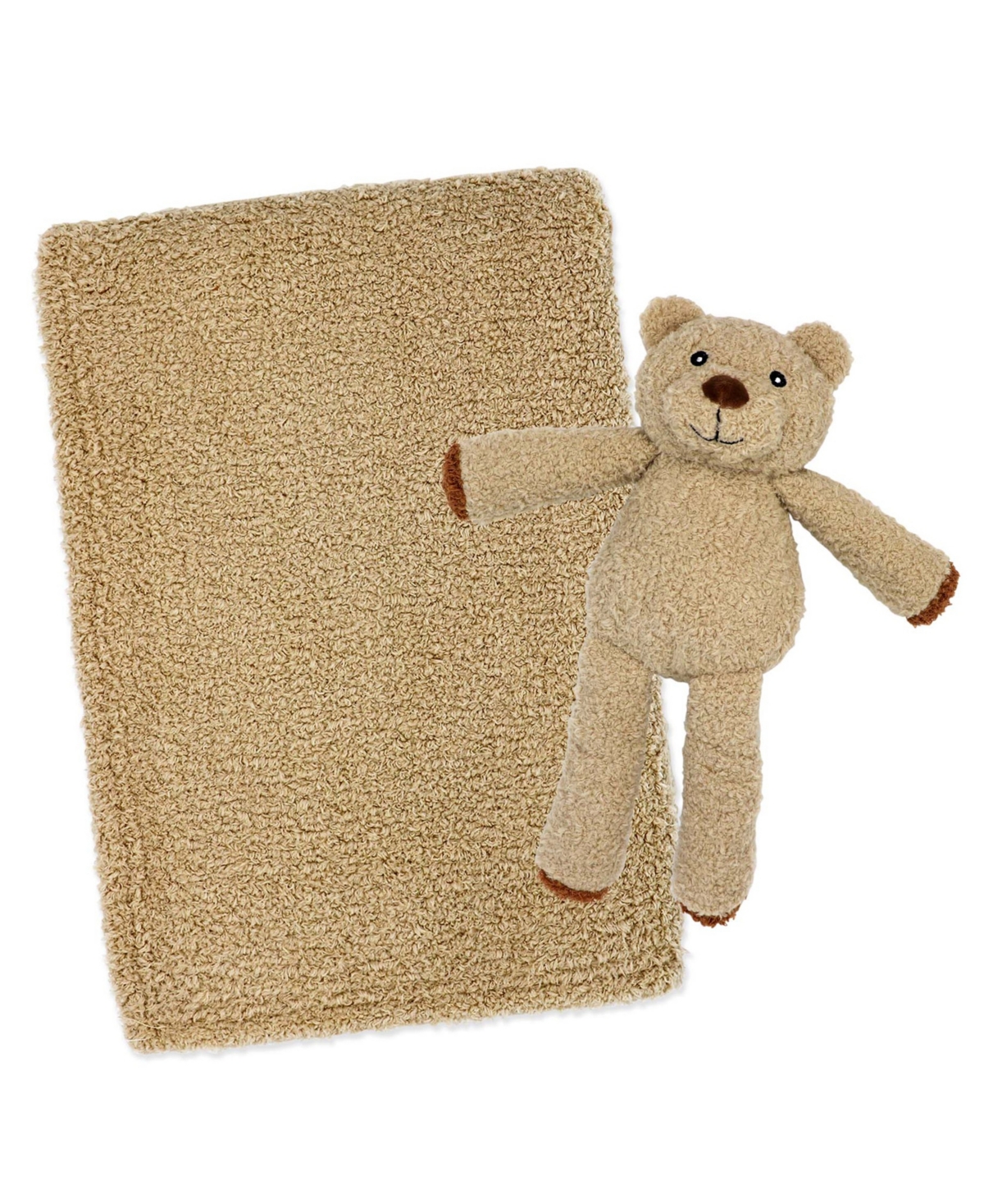 Click here for Tendertyme Kids Chenille Blanket and Plush Bear  2... prices