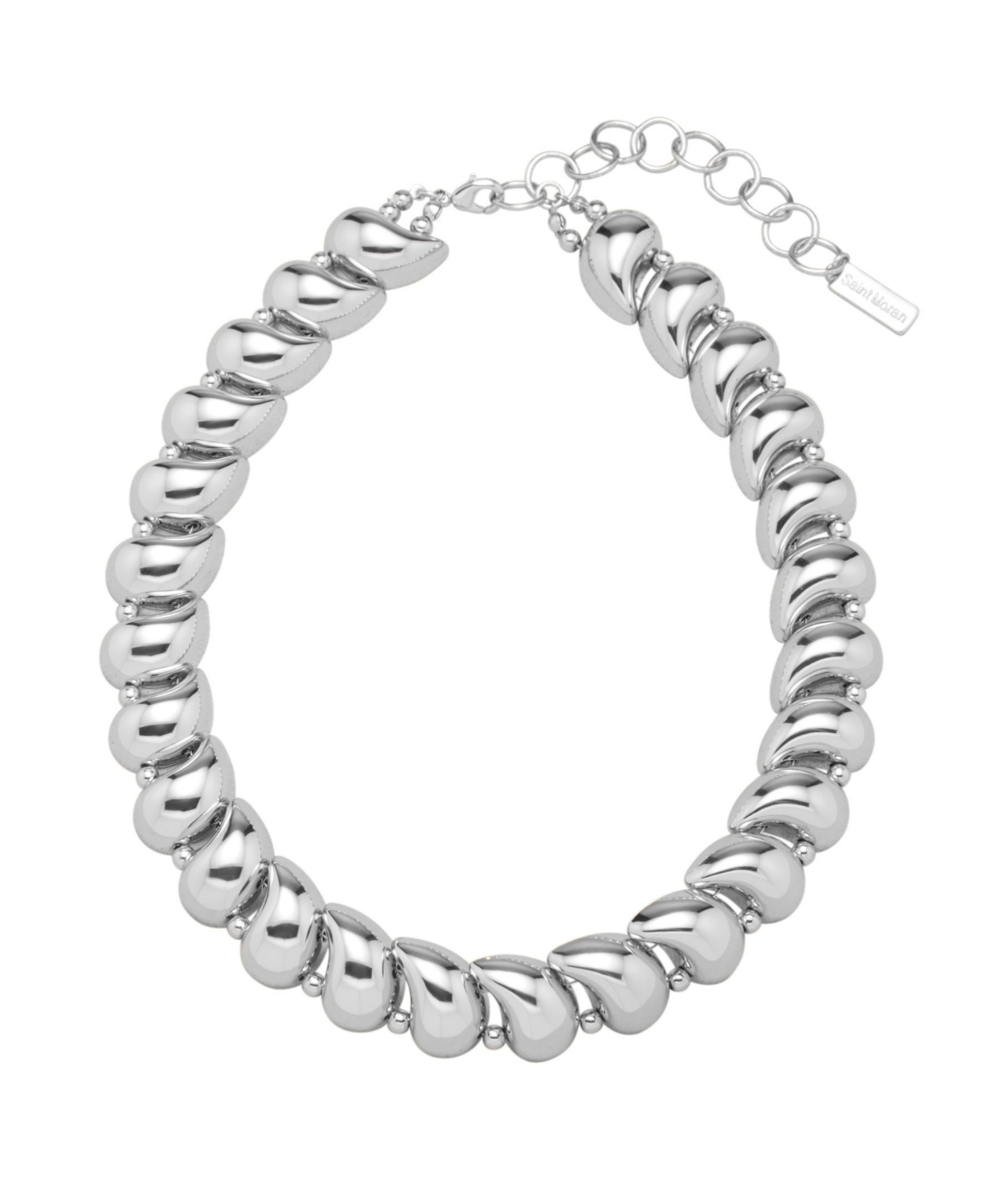 Click here for St. Moran Silver Zaha Statement Necklace - Silver prices