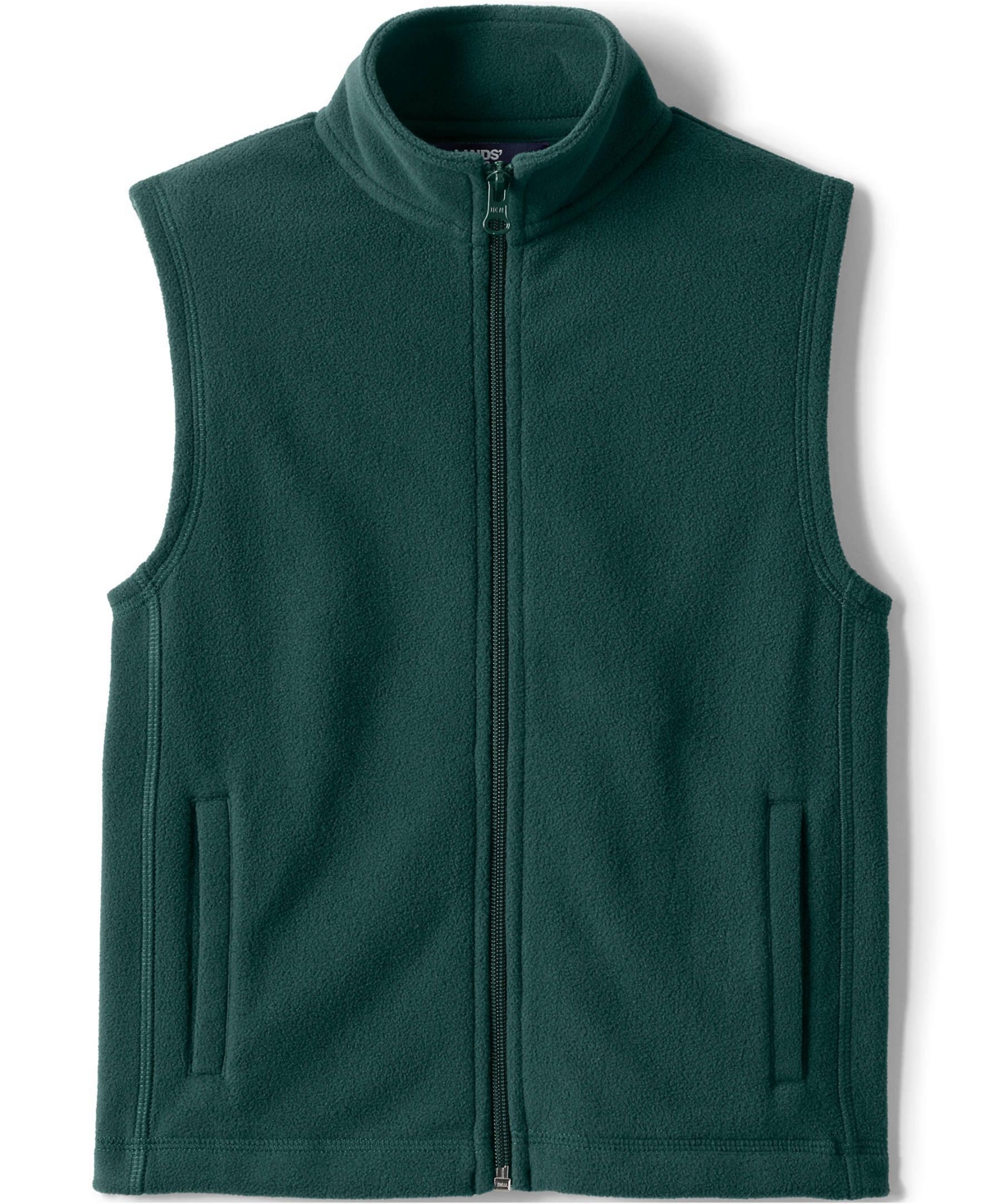 Click here for Lands End Kids Lightweight Fleece Vest - Evergreen prices
