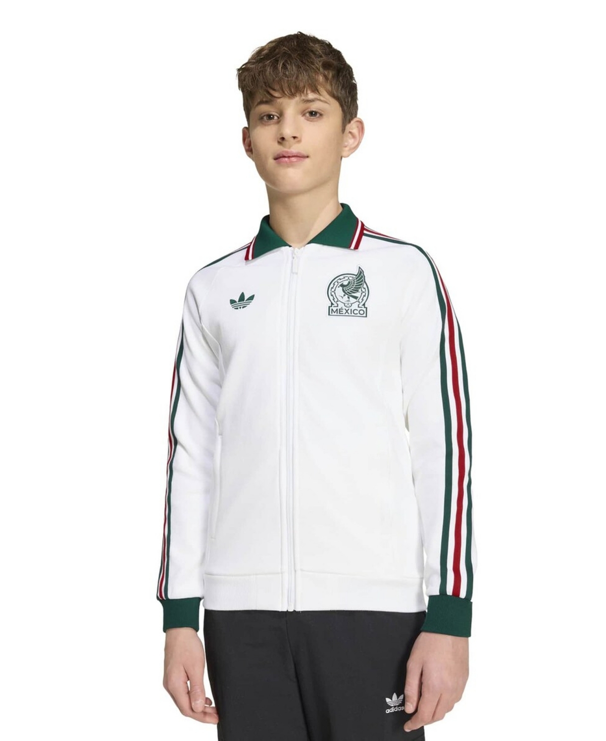 Click here for Adidas Big Boys and Girls White Mexico National Te... prices