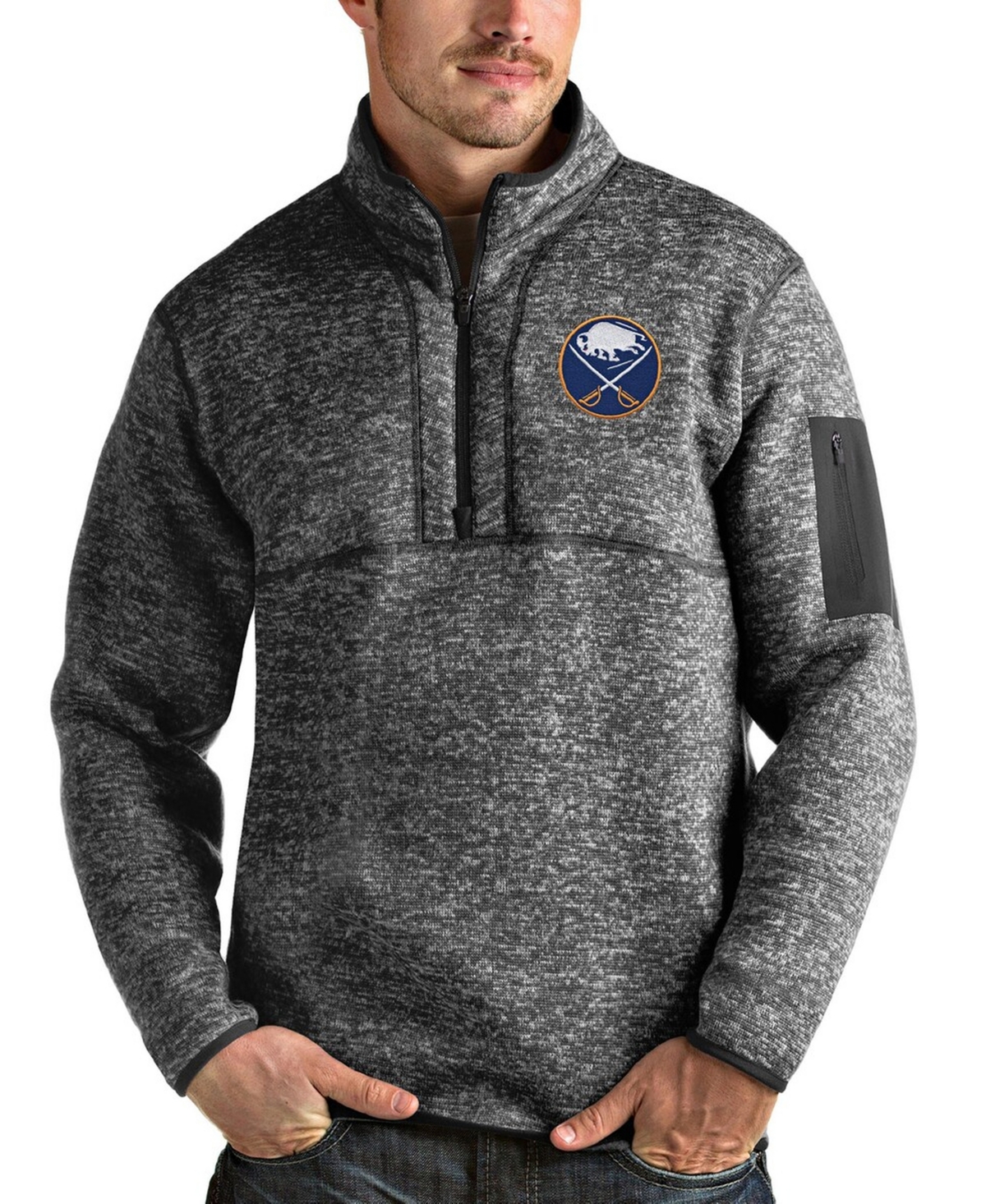 Click here for Antigua Mens Heather Gray Buffalo Sabres Fortune H... prices