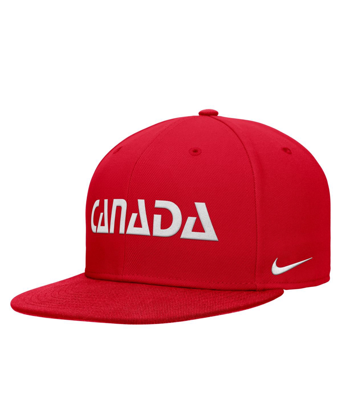 Click here for Nike Mens Red Canada Soccer Pro Snapback Hat - Red prices