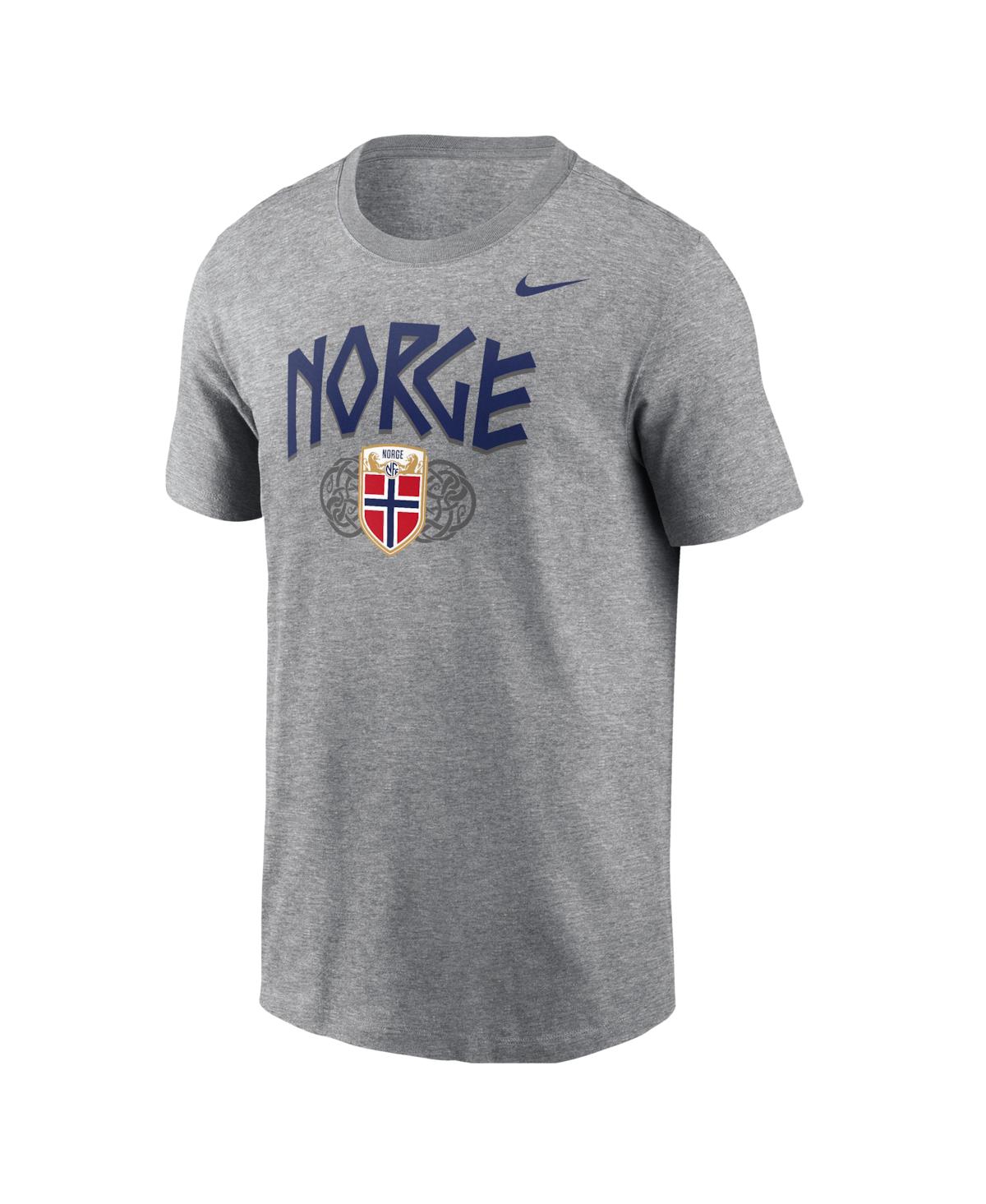 Click here for Nike Mens Gray Norway National Team 2026 Core T-Sh... prices
