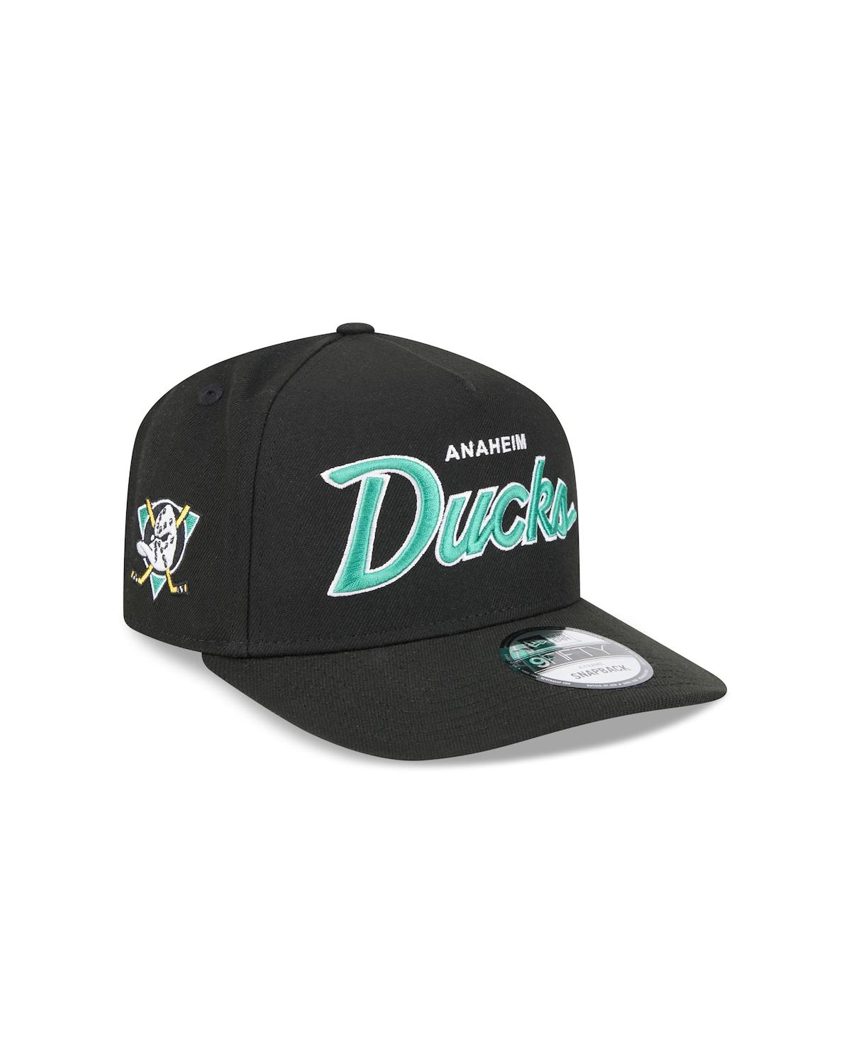 Click here for New Era Mens Black Anaheim Ducks Script A-Frame 9F... prices
