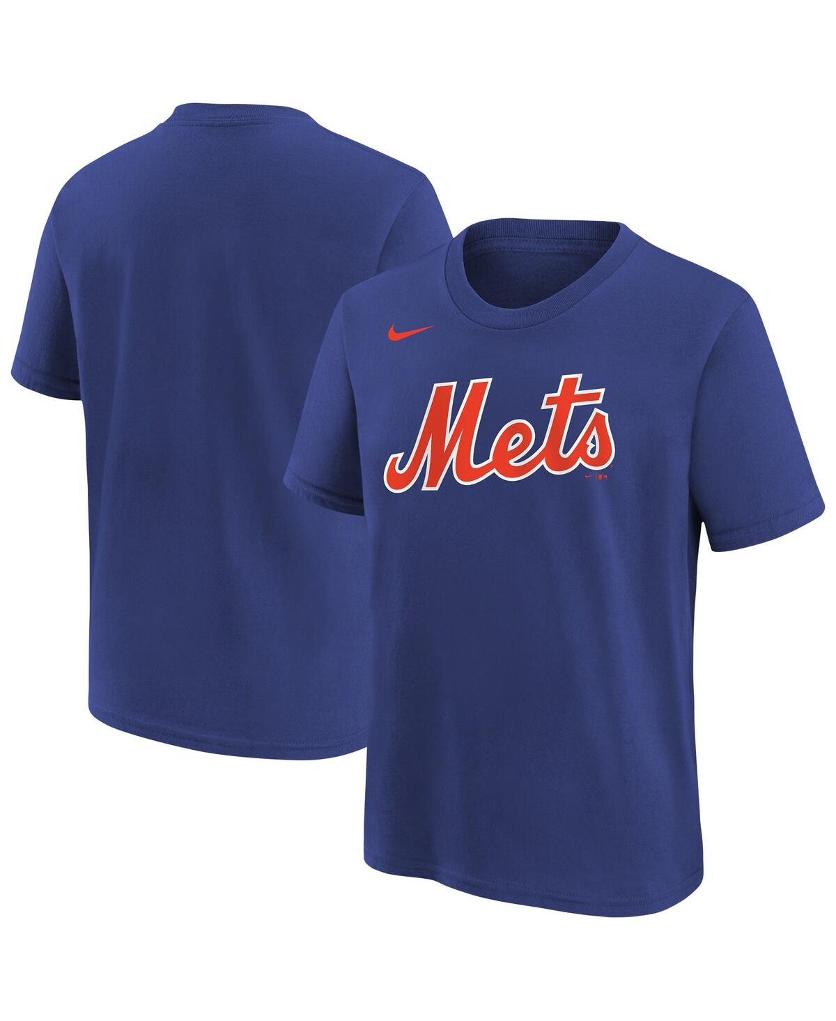 Click here for Nike Big Boys and Girls Royal New York Mets Wordma... prices