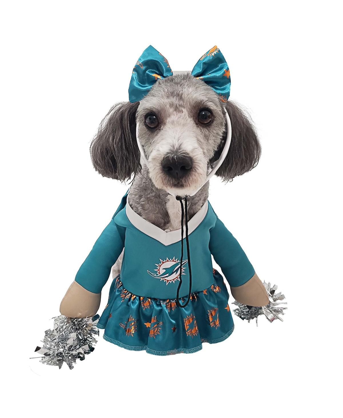 Click here for Jerry Leigh Miami Dolphins Cheer Dog Costume - Blu... prices