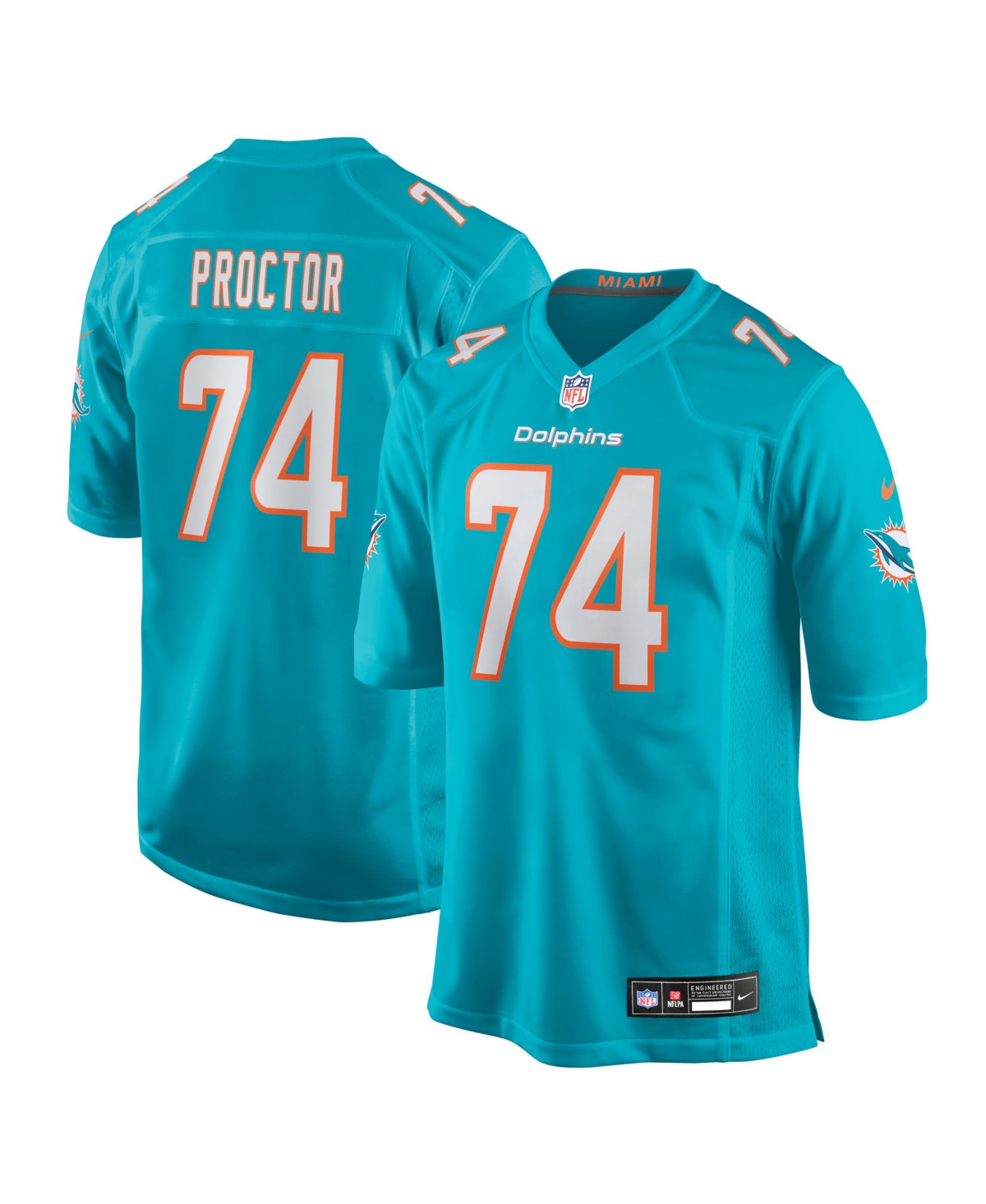 Click here for Nike Mens Kayden Proctor Aqua Miami Dolphins 2026... prices
