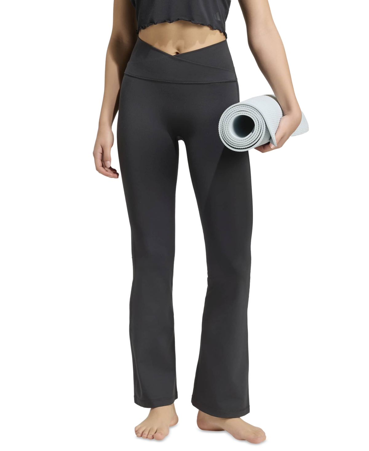 Click here for adidas Womens 3-Stripes Studio All Me Flare X-Over... prices