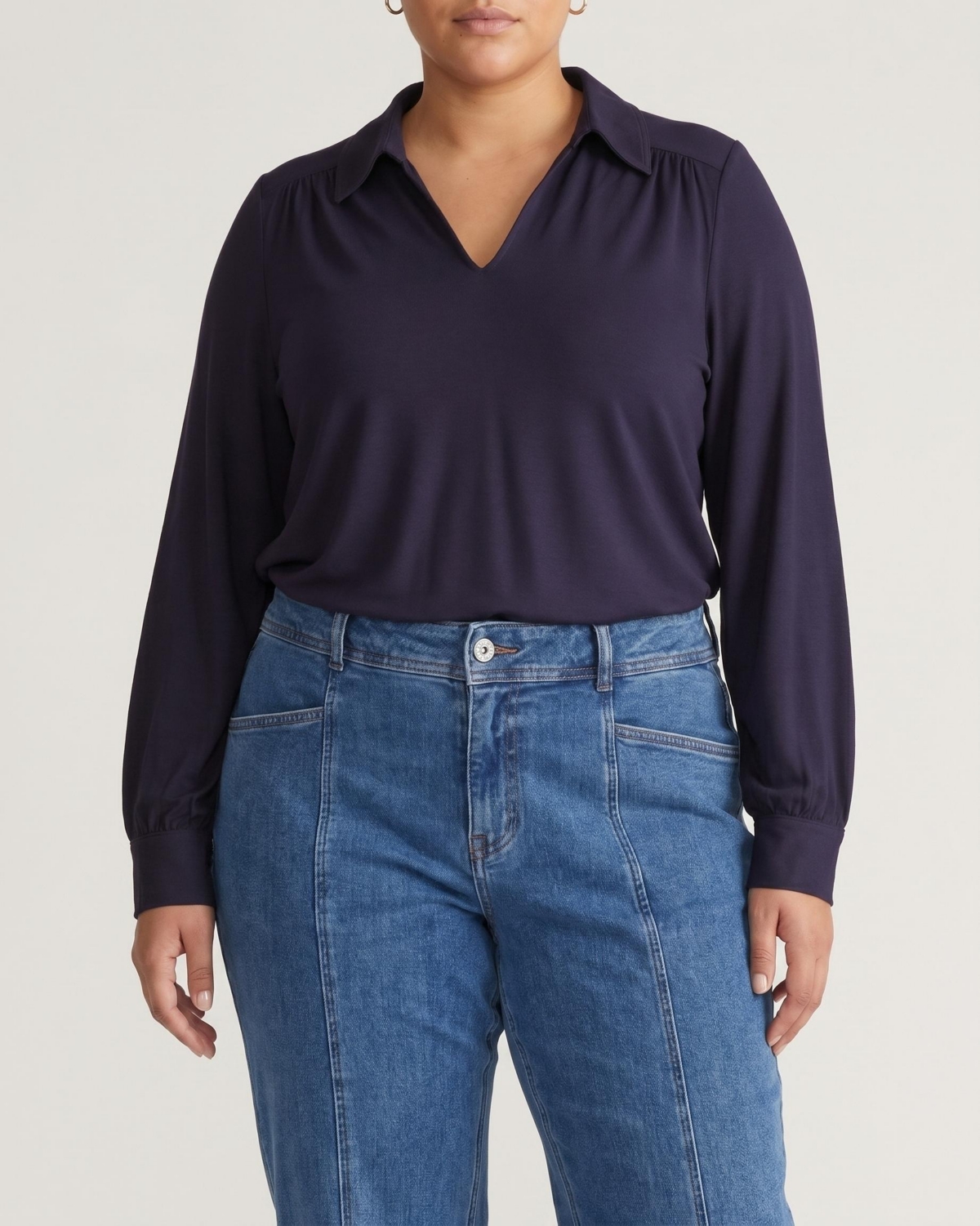 Click here for Universal Standard Plus Size Moore Liquid Jersey B... prices