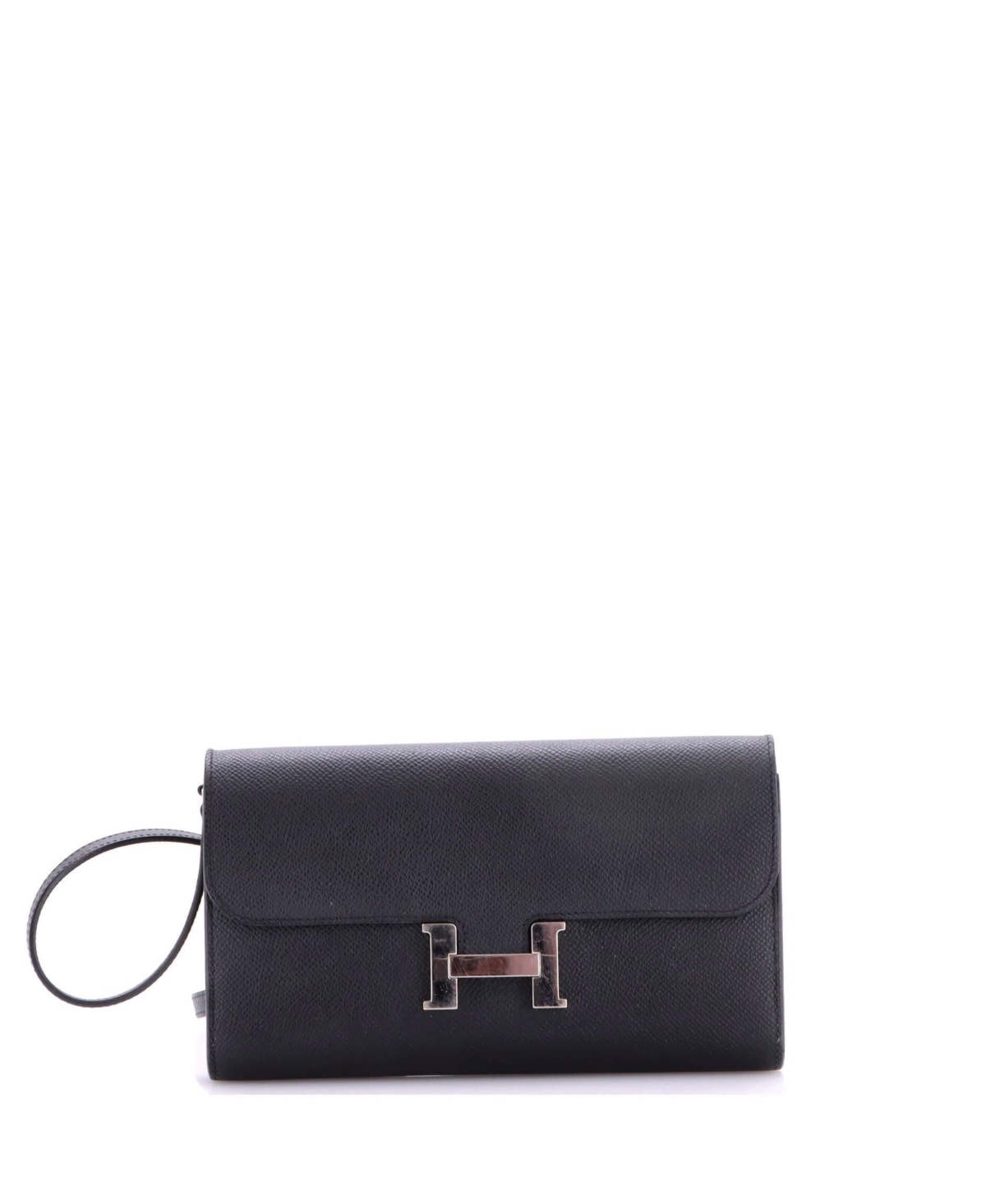 Click here for Pre-Owned HERMES Constance To Go Wallet Epsom - Bl... prices