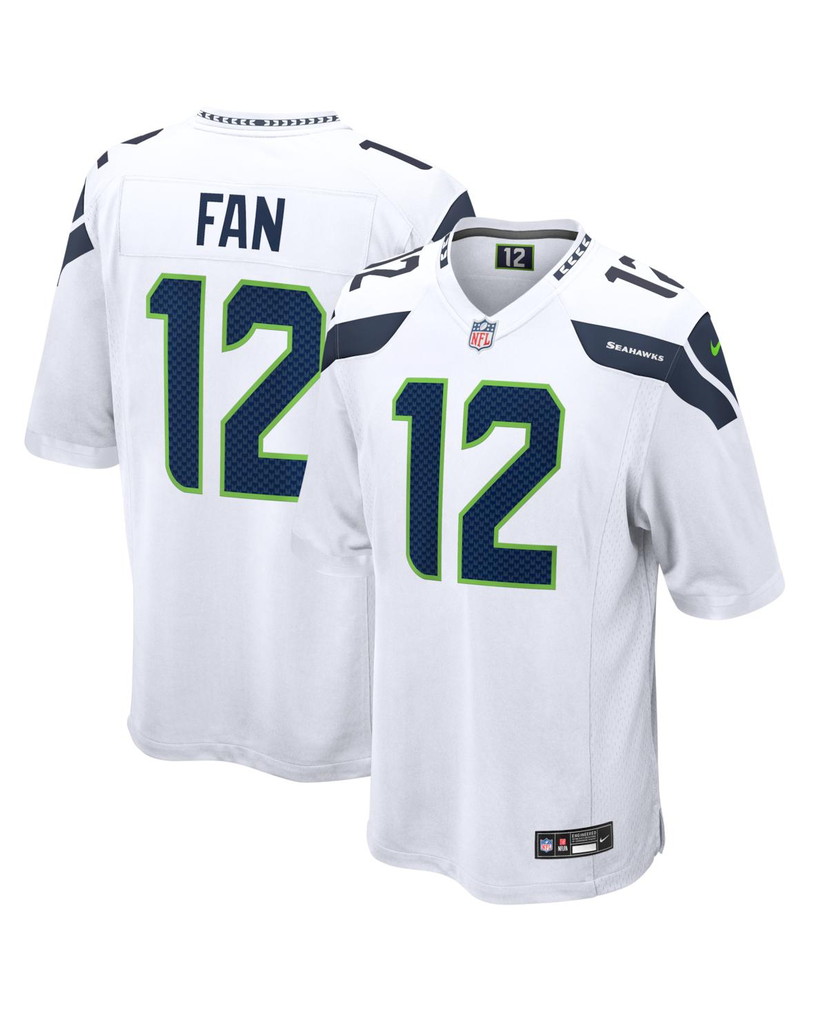 Click here for Nike Mens 12s White Seattle Seahawks Game Jersey -... prices