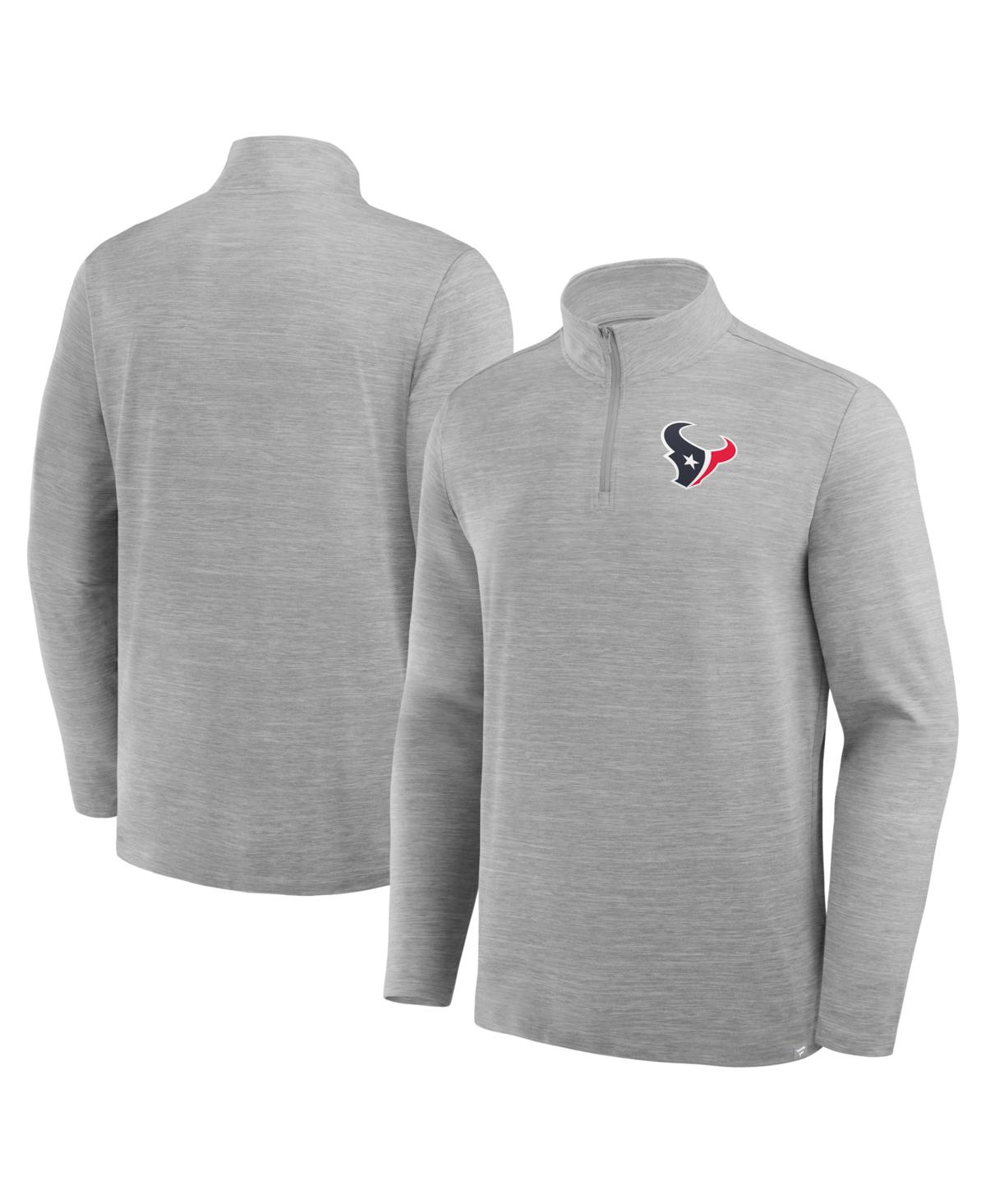 Click here for Fanatics Mens Heather Gray Houston Texans Clutch Q... prices