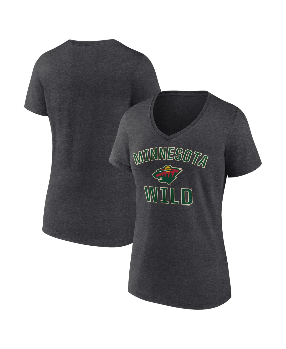 Click here for Logo Athletic Womens Heather Charcoal Minnesota Wi... prices