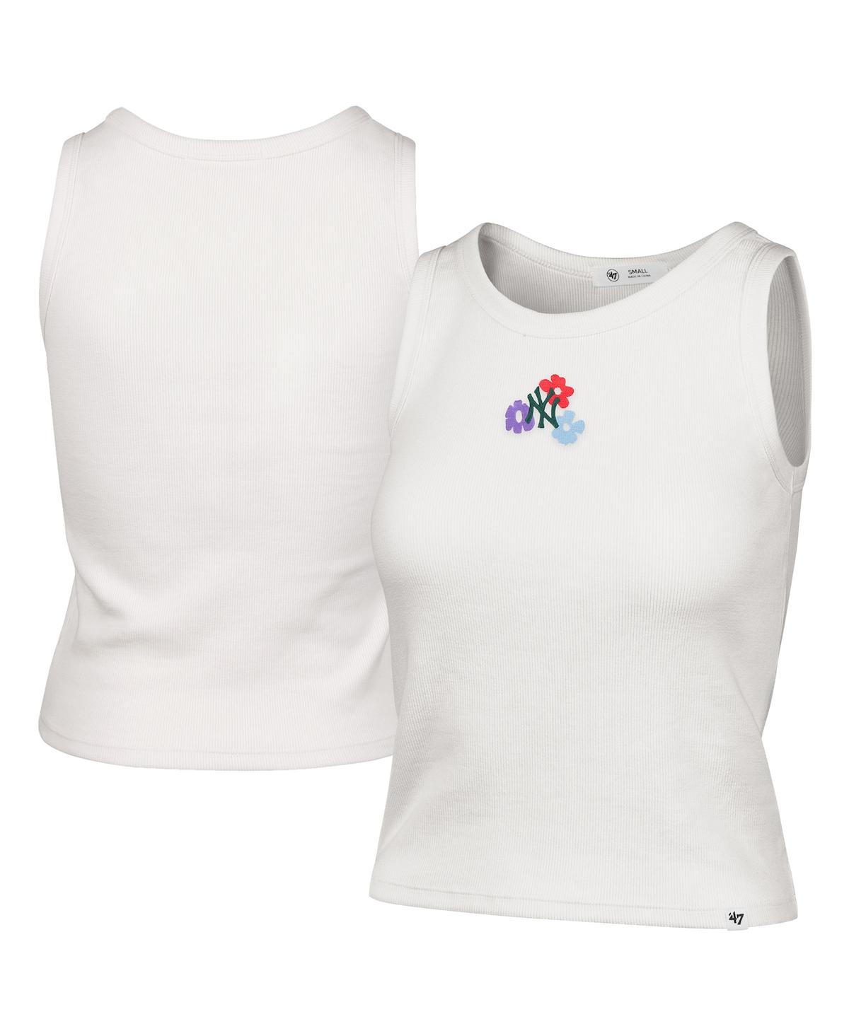 Click here for 47 Brand Womens Cream New York Yankees Floral Logo... prices