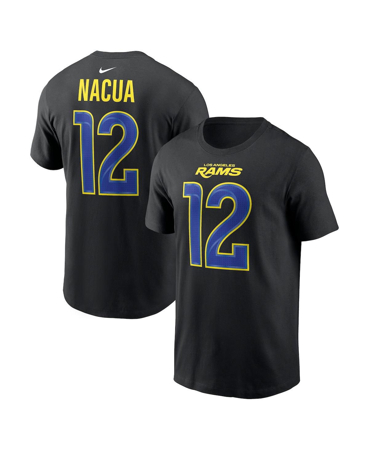 Click here for Nike Mens Puka Nacua Black Los Angeles Rams Carbon... prices