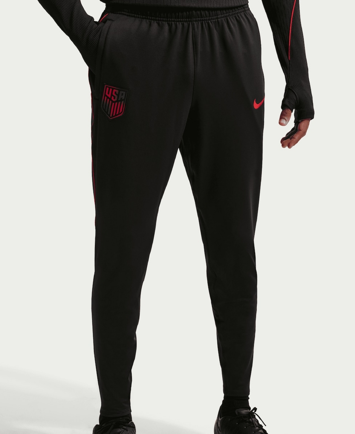 Click here for Nike Mens Black Usmnt 2026 Strike Dri-fit Pants -... prices