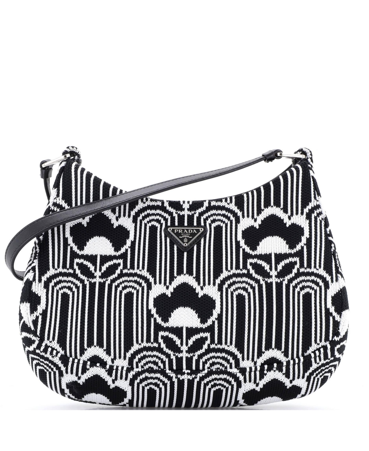 Click here for Pre-Owned Prada Medium Cleo Shoulder Bag Jacquard... prices