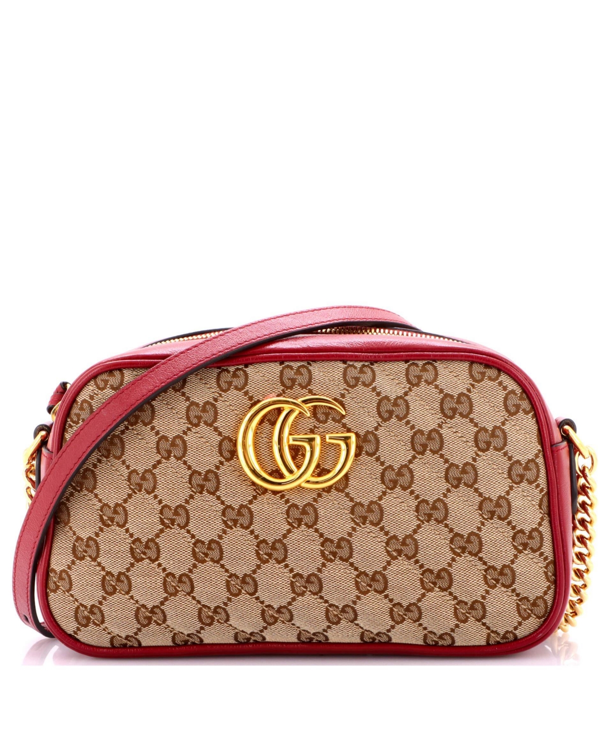 Click here for Pre-Owned Gucci Small Gg Marmont Shoulder Bag Diag... prices