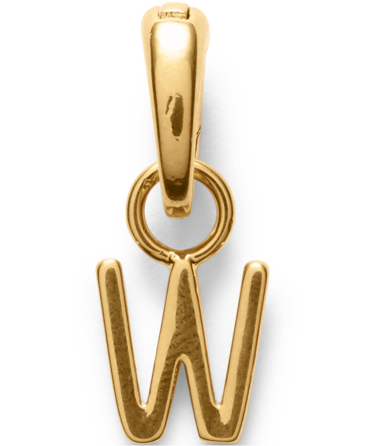 Click here for Lands End Water-Resistant Letter Charm - Letter w prices