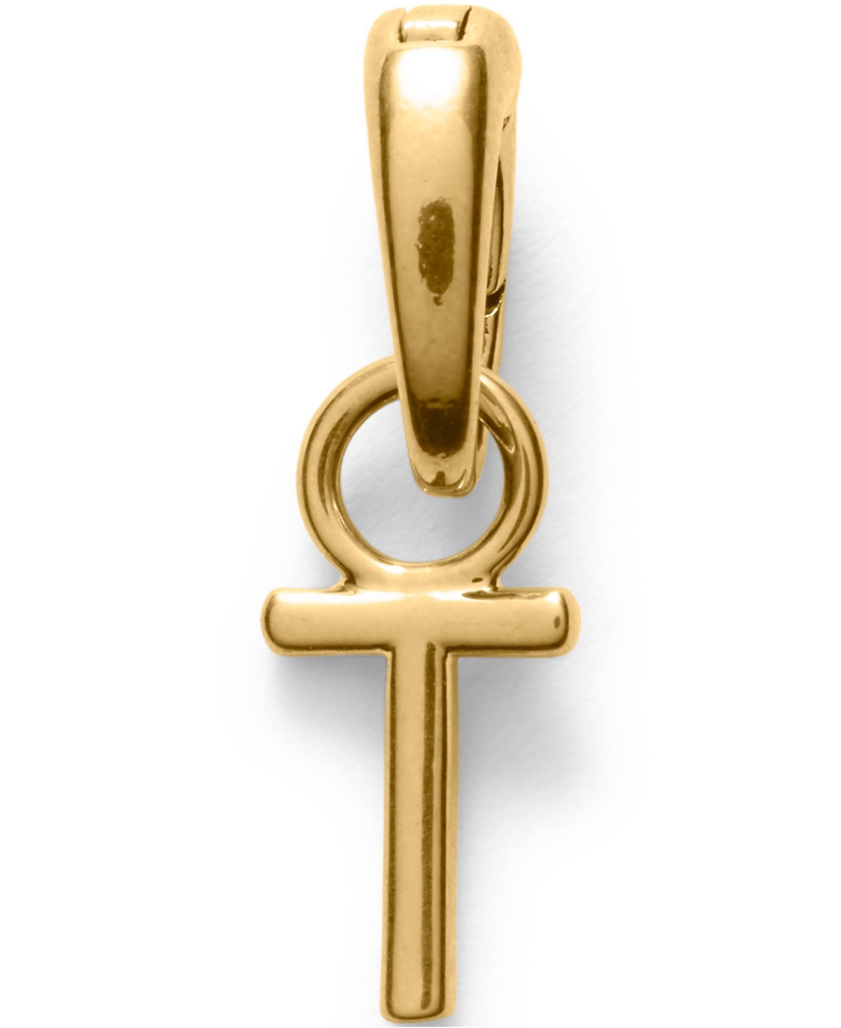 Click here for Lands End Water-Resistant Letter Charm - Letter t prices