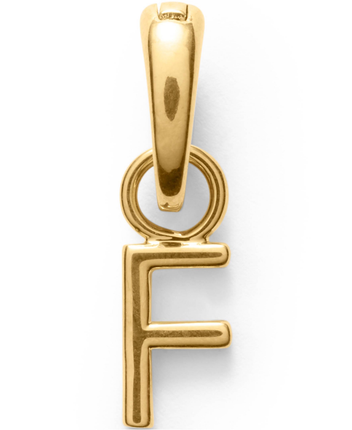 Click here for Lands End Water-Resistant Letter Charm - Letter f prices