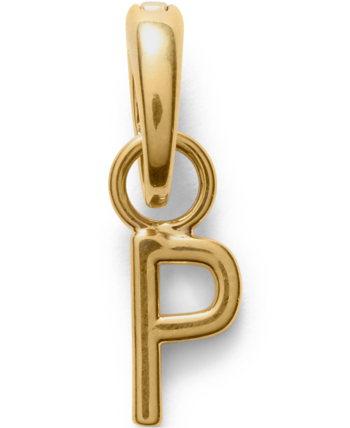 Click here for Lands End Water-Resistant Letter Charm - Letter p prices