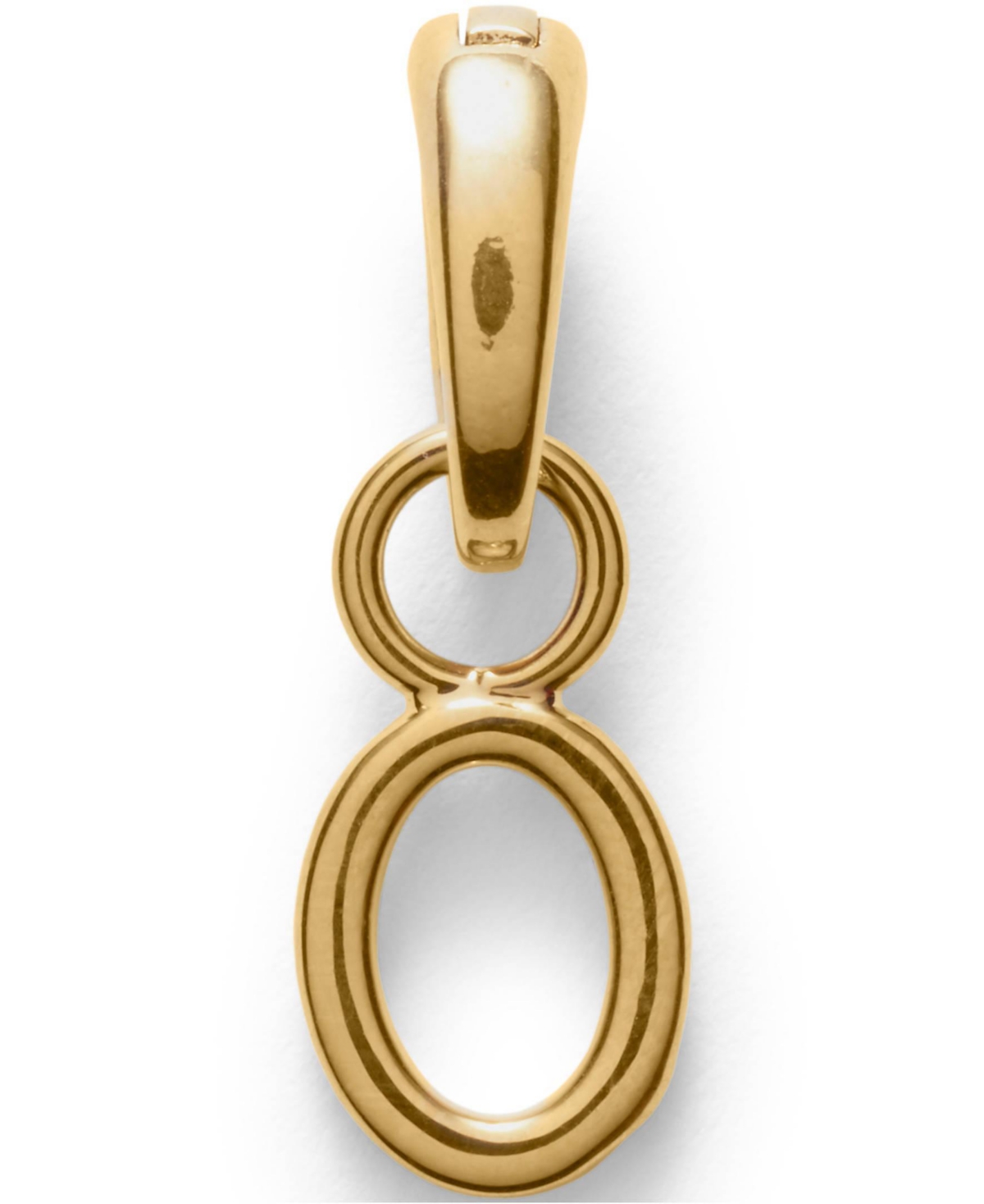 Click here for Lands End Water-Resistant Letter Charm - Letter o prices