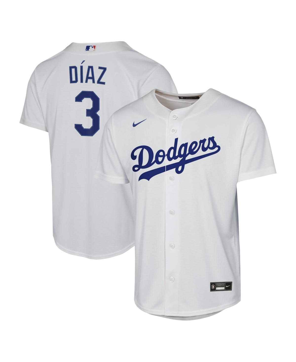 Click here for Nike Big Boys and Girls Edwin Diaz White Los Angel... prices