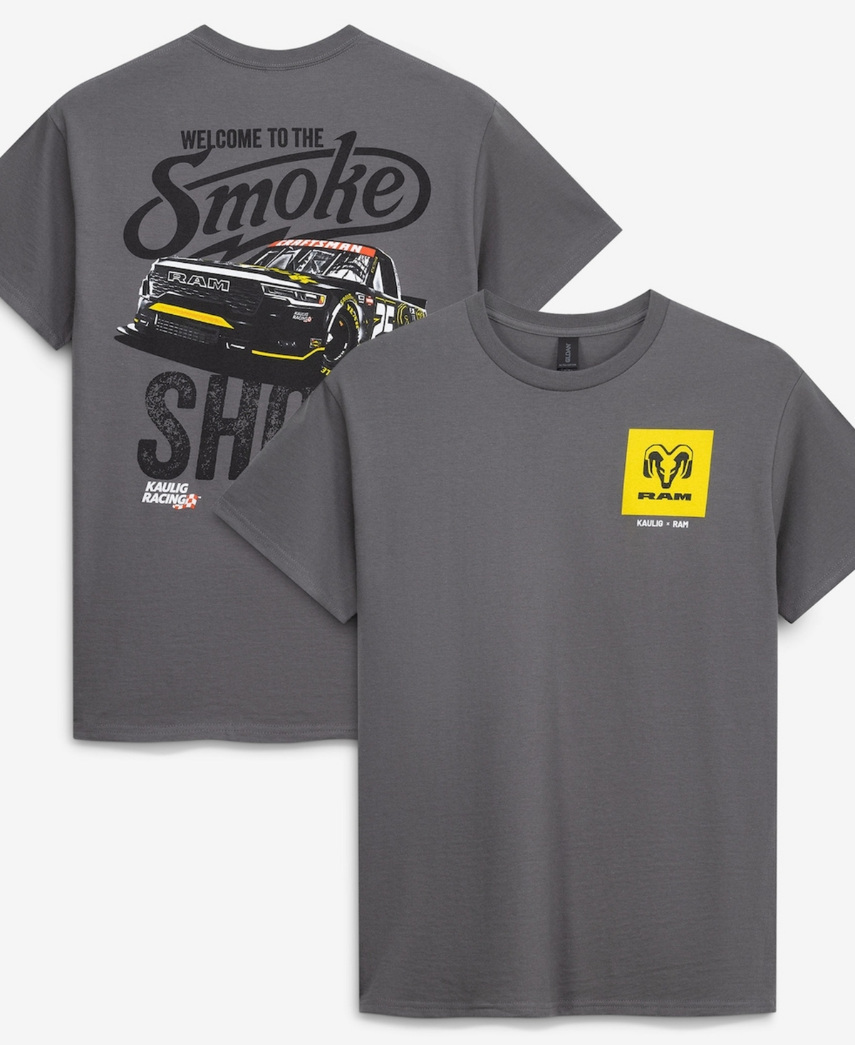 Click here for Kaulig Racing Mens x Ram Gray Tony Stewart 25 Smok... prices
