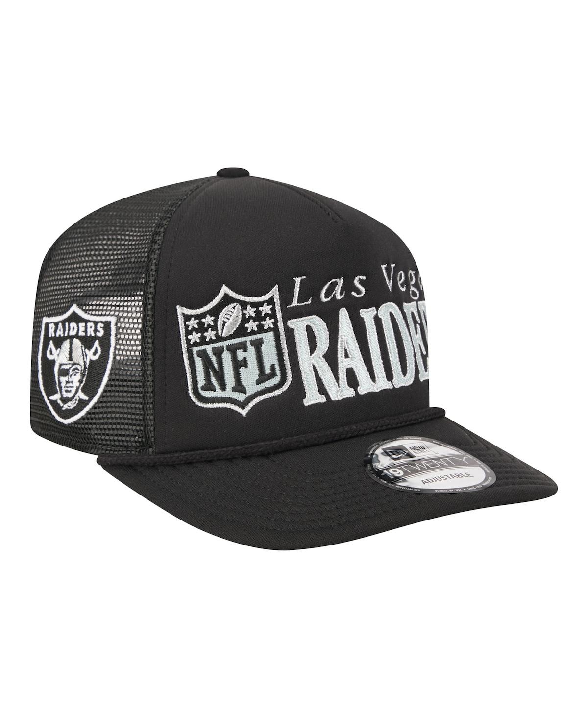 Click here for New Era Mens Black Las Vegas Raiders Throwback Foa... prices