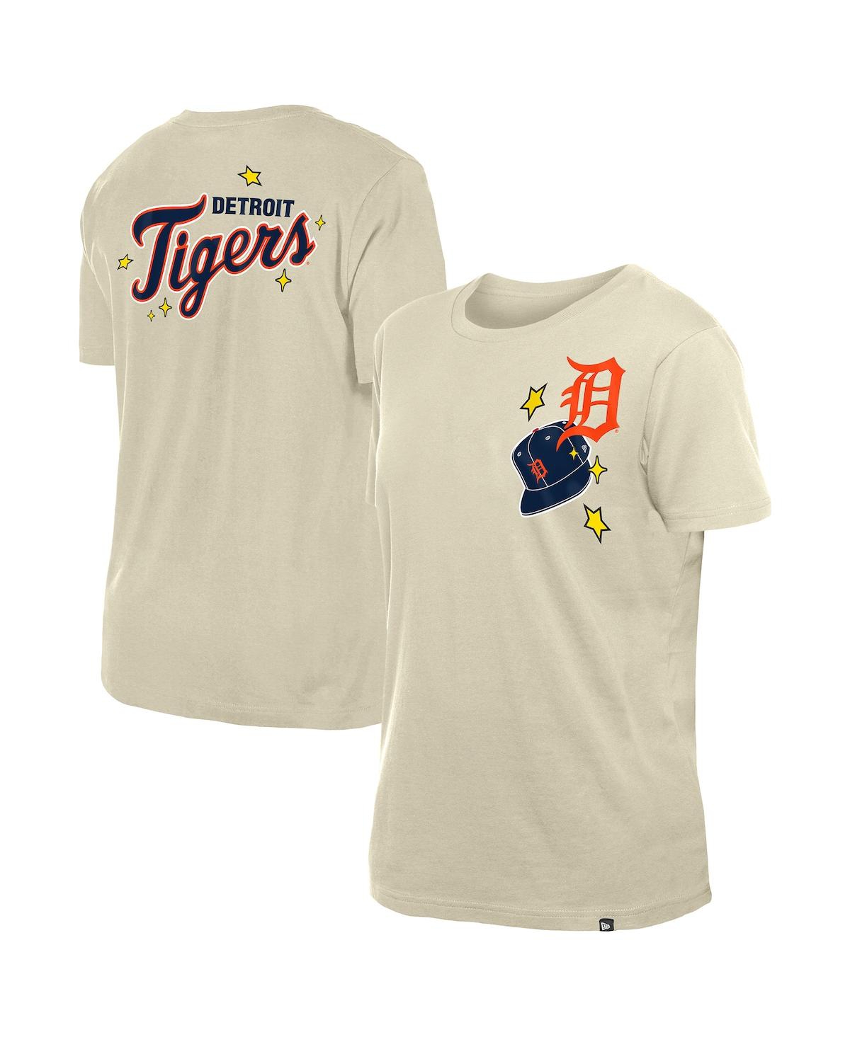Click here for New Era Womens Cream Detroit Tigers Stars Cap T-Sh... prices