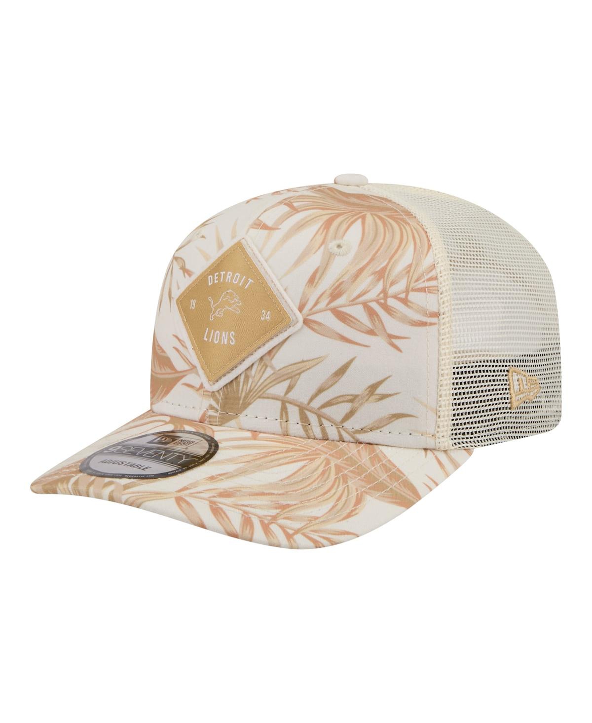 Click here for New Era Mens Tan Detroit Lions Tonal Palm Coolera... prices