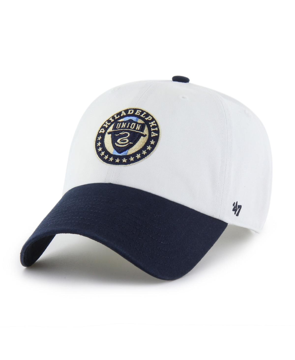 Click here for 47 Brand Mens White Philadelphia Union Two-Tone Cl... prices