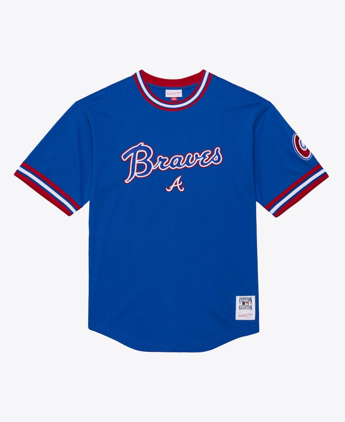 Click here for Mitchell & Ness Mens Royal Atlanta Braves Wild Pit... prices