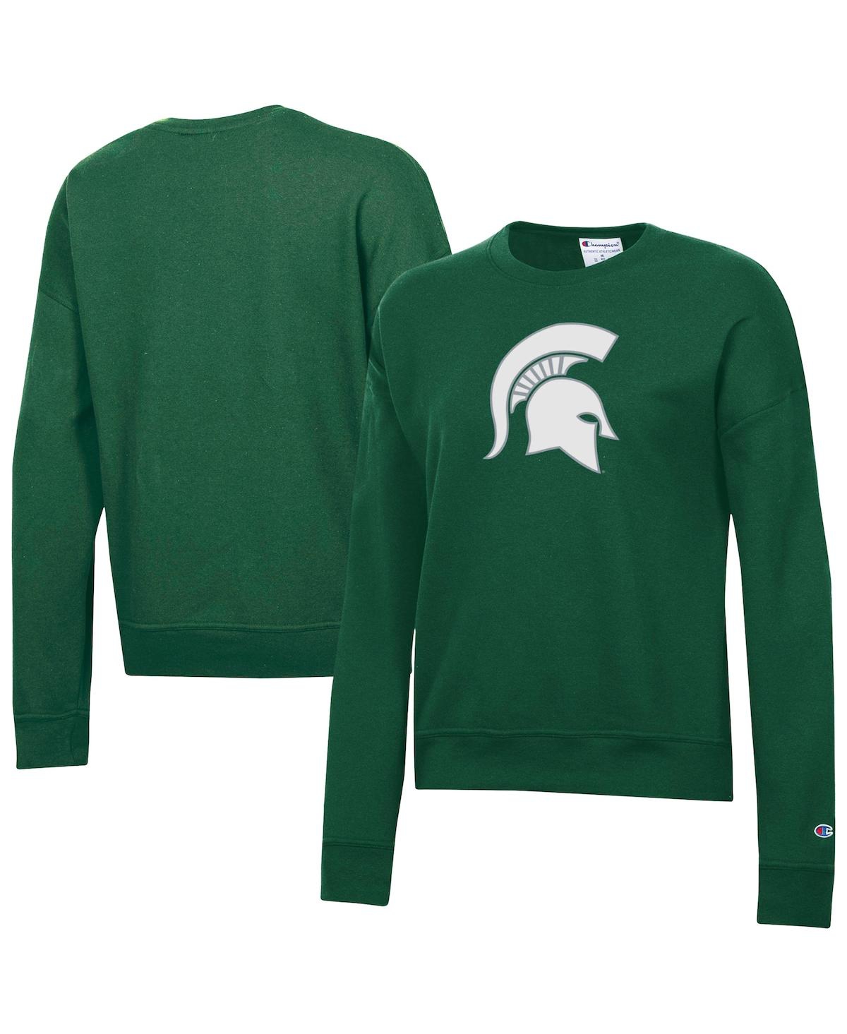 Click here for Champion Womens Green Michigan State Spartans Powe... prices