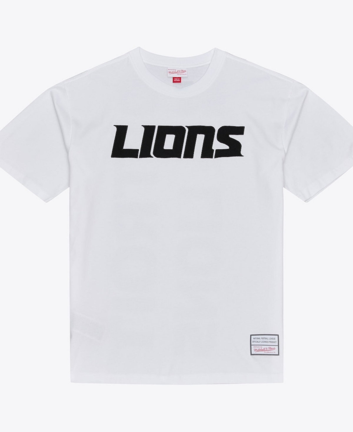 Click here for Mitchell & Ness Mens White Detroit Lions Monochrom... prices