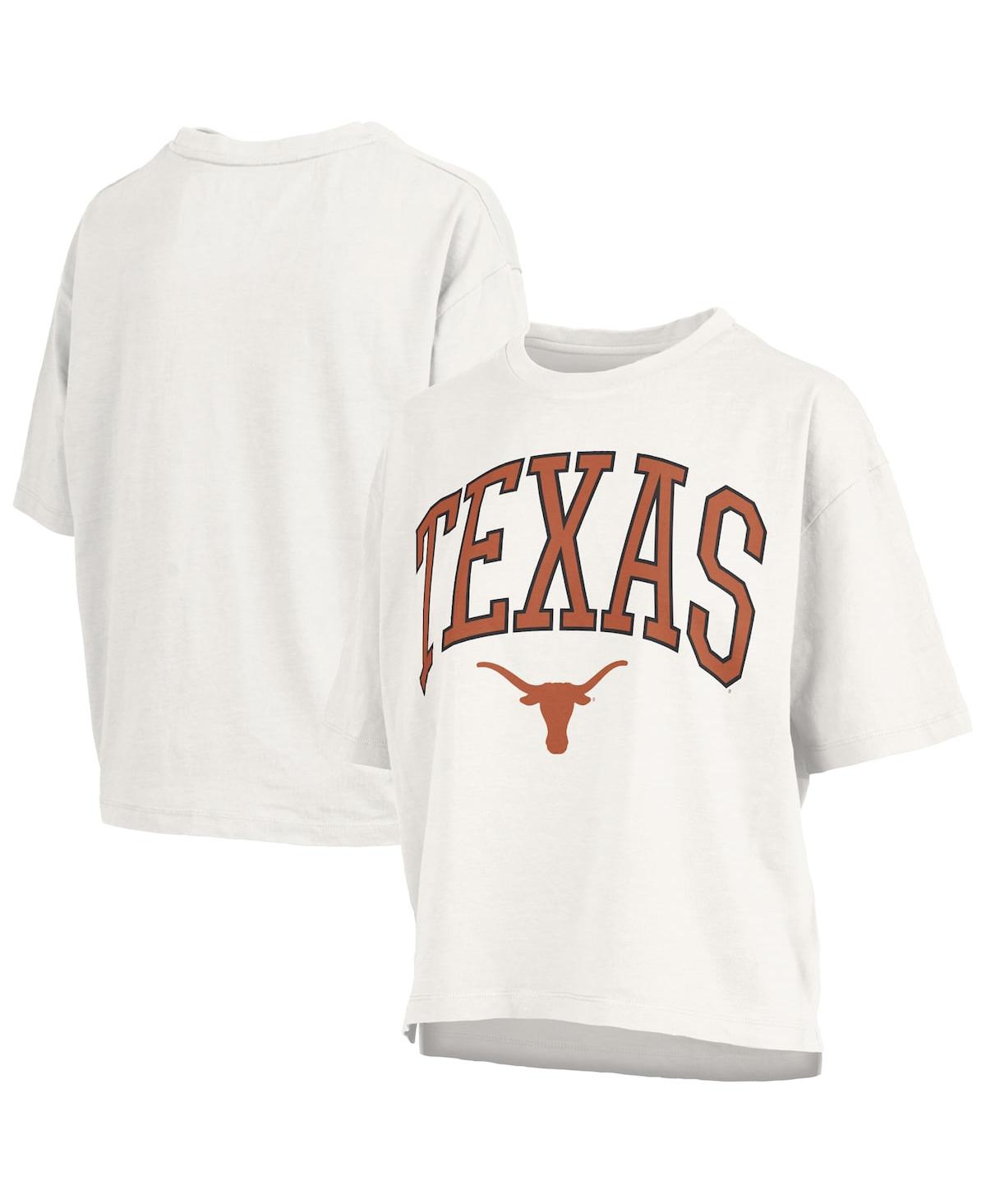 Click here for Pressbox Womens White Texas Longhorns Plus Size Ne... prices