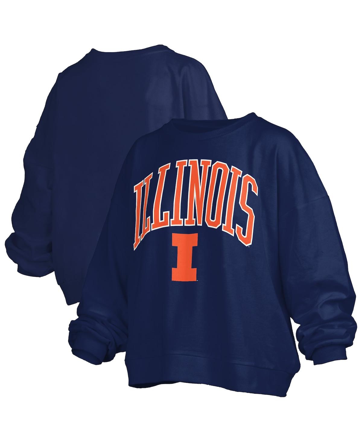 Click here for Pressbox Womens Navy Illinois Fighting Illini Jani... prices