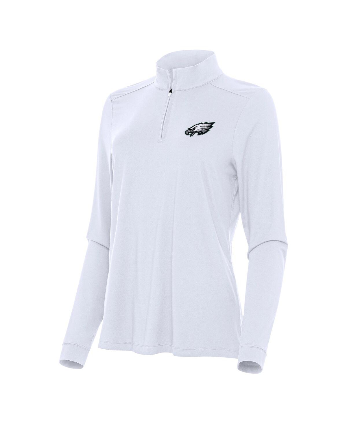 Click here for Antigua Womens White Philadelphia Eagles Intent Qu... prices
