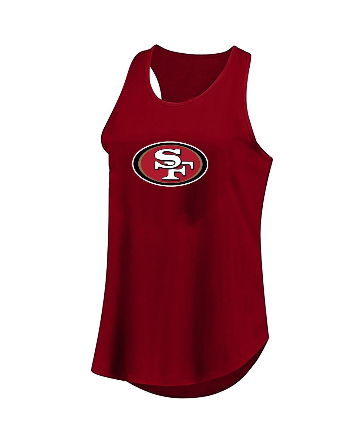 Click here for Profile Womens Scarlet San Francisco 49ers Plus Si... prices