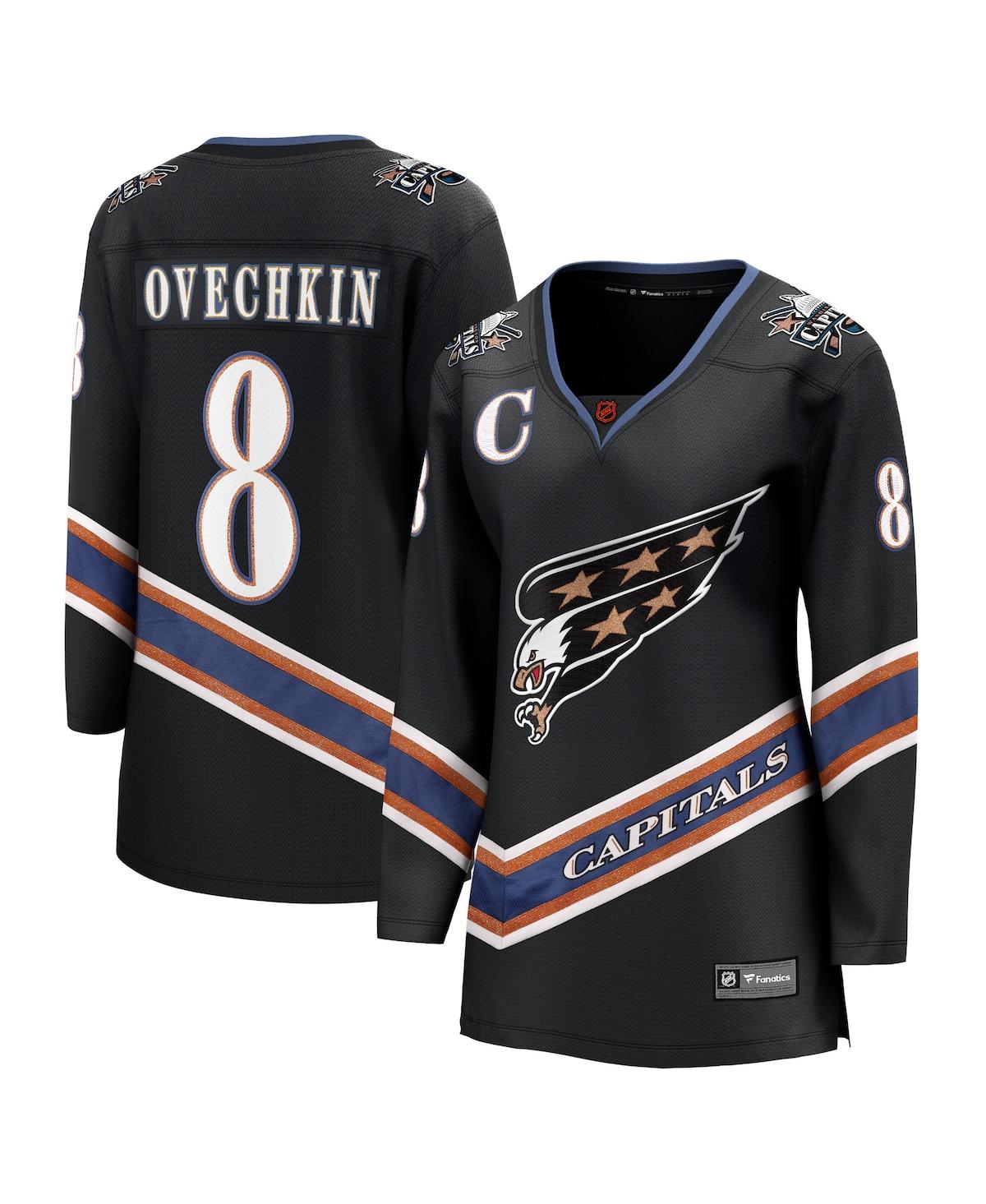 Click here for Fanatics Womens Alexander Ovechkin Black Washingto... prices