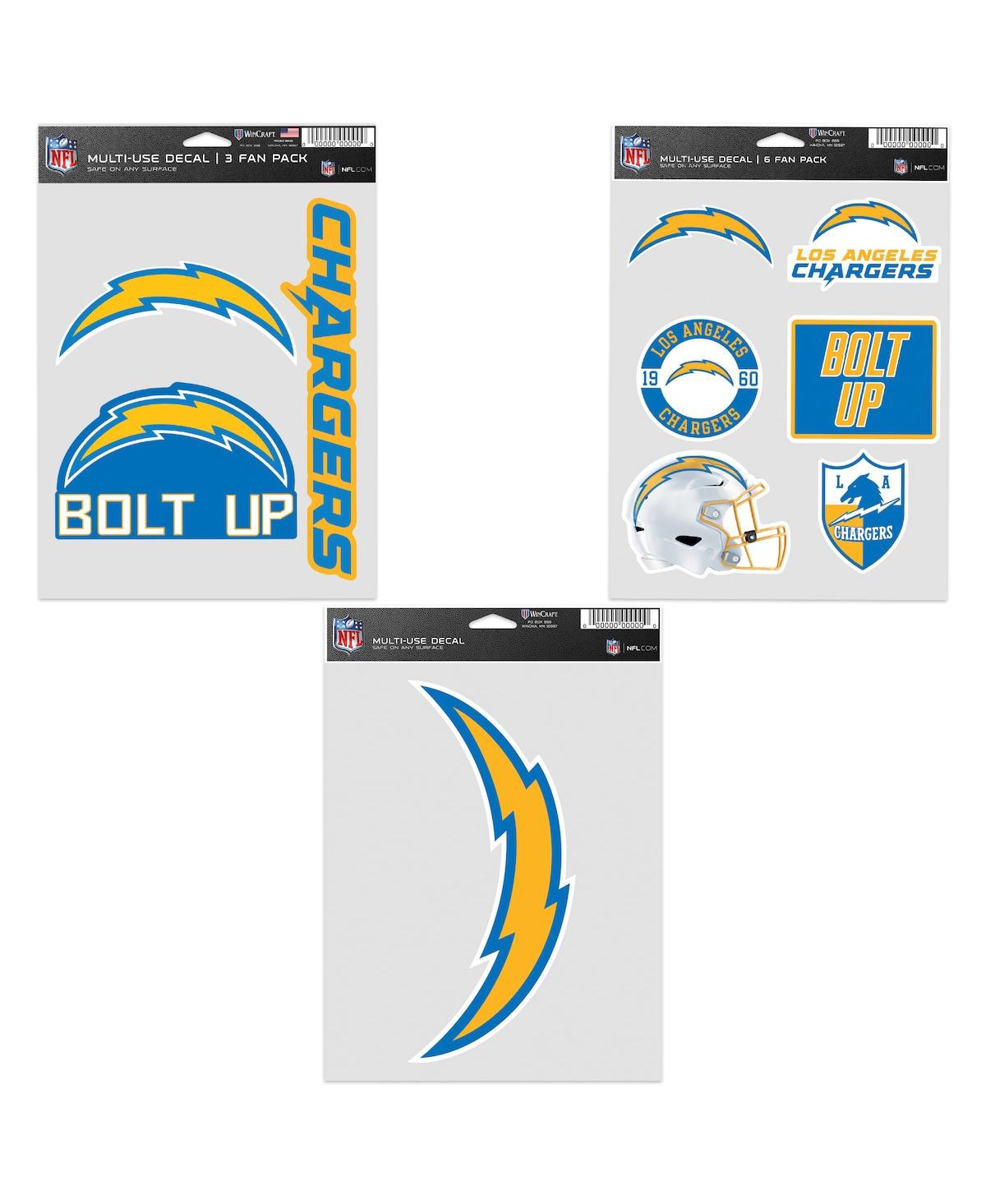 Click here for Wincraft Los Angeles Chargers Three-Pack Fan Decal... prices