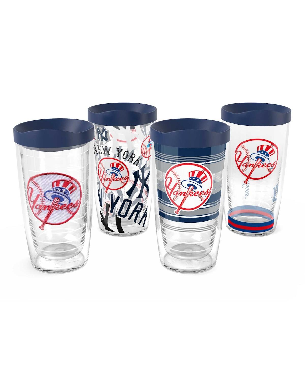 Click here for Tervis New York Yankees 4 Pack 16oz. Classic Tumbl... prices