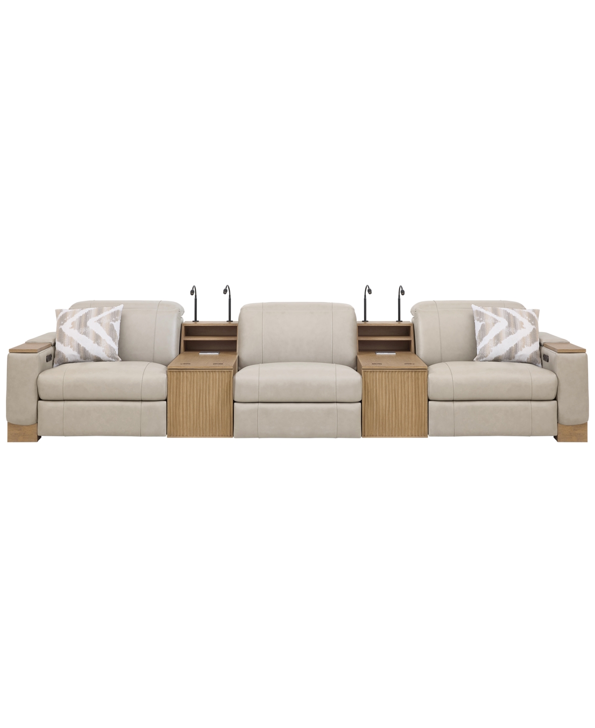 Click here for Maxyne 5-Piece Power Reclining Sofa with 2 Console... prices