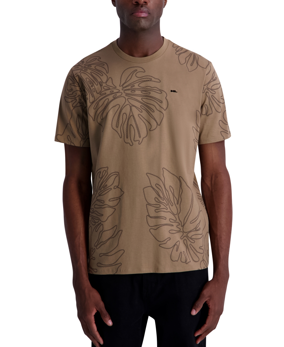 Click here for Karl Lagerfeld Paris Mens Large Palm Leaf Graphic... prices