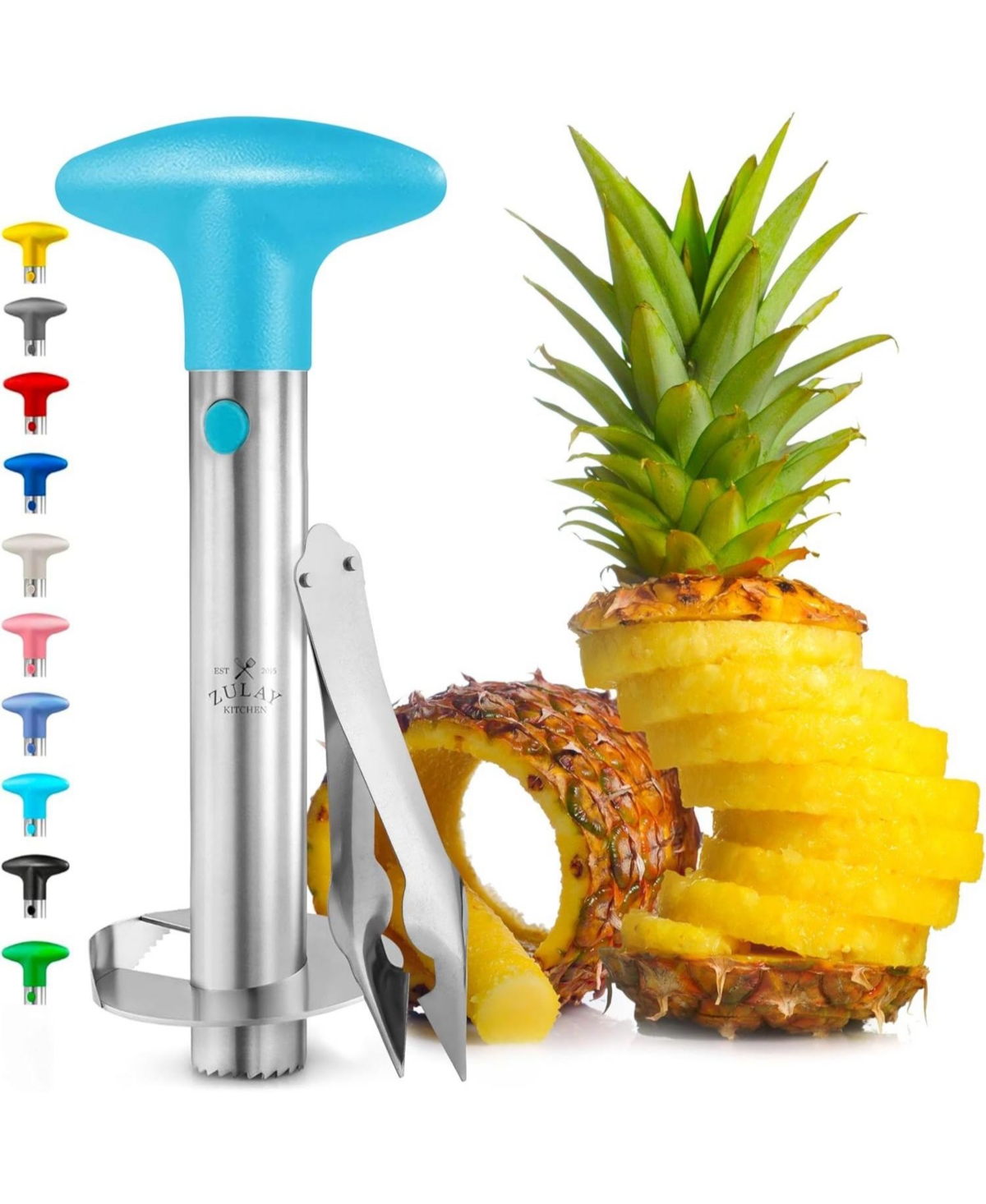 Click here for Heavy Duty Pineapple Corer & Slicer + Eye Removal... prices