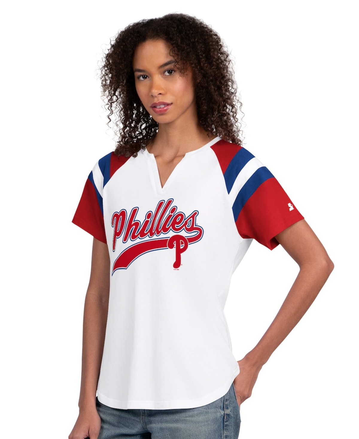 Click here for Starter Womens White Philadelphia Phillies Game On... prices